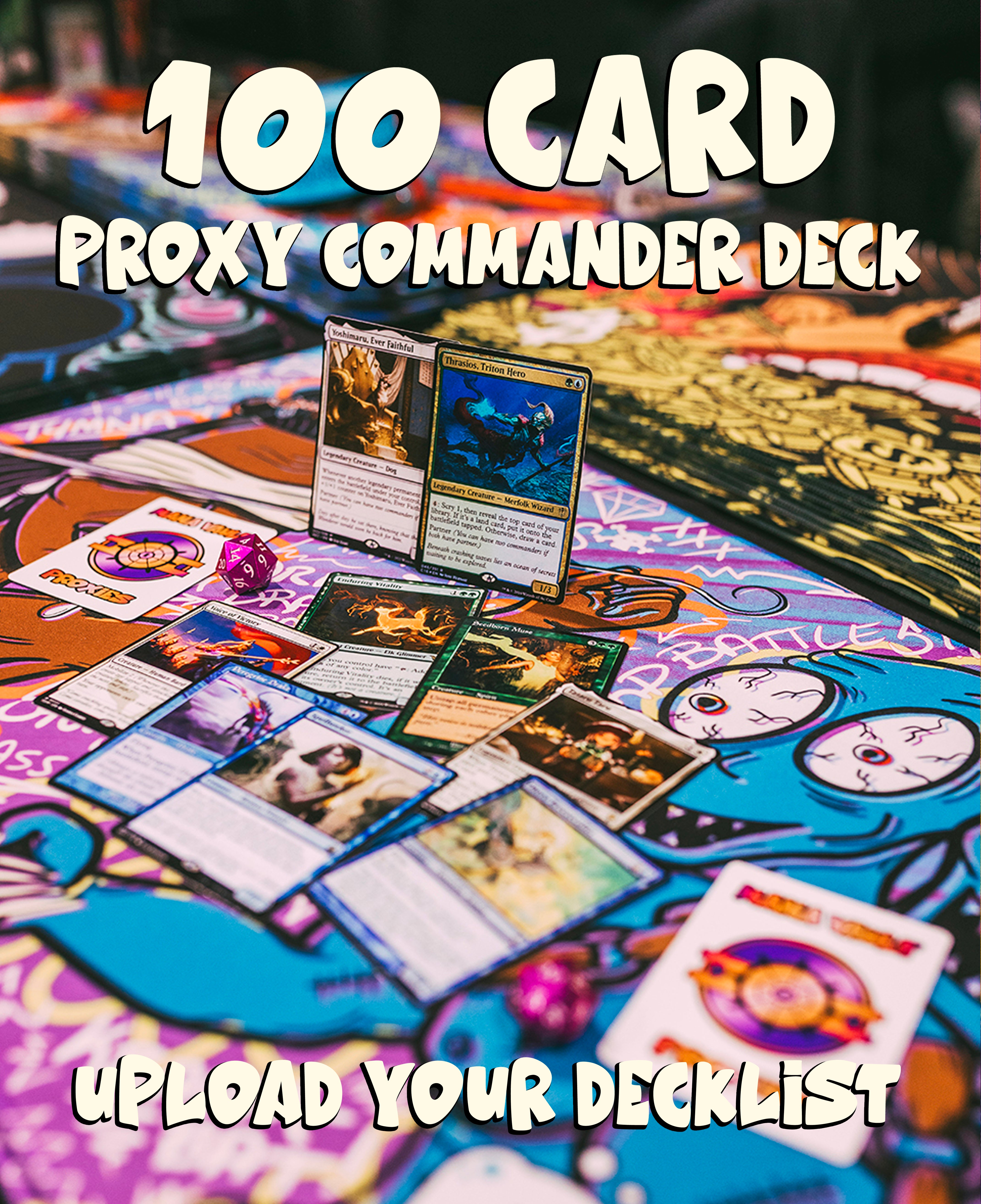 Proxy Commander Deck – Mana Vault Proxies