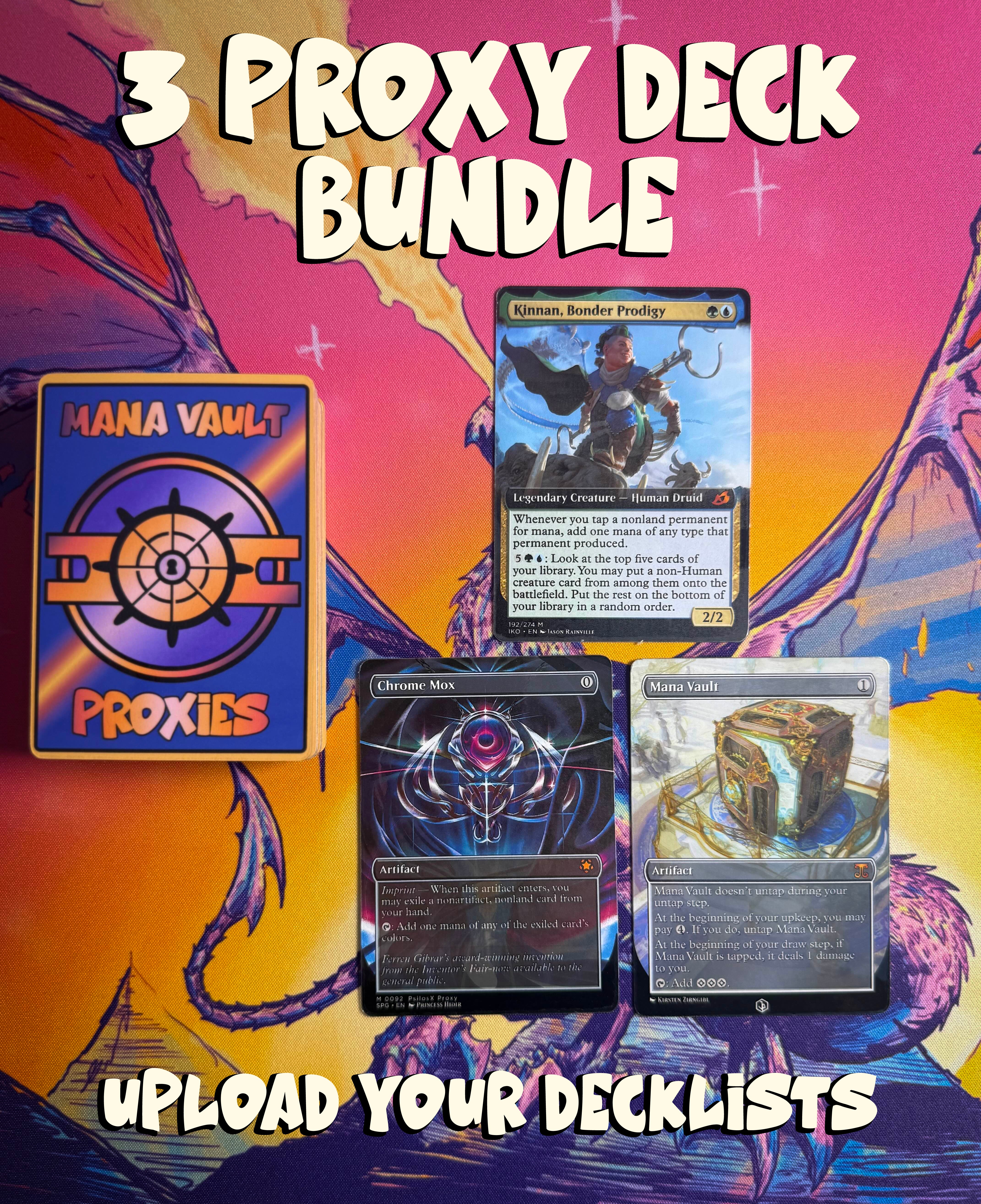Mana Vault Proxies Custom MTG Proxies & Proxy Decks